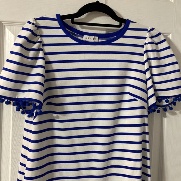 Heyton | Dresses | Stripped Dress | Poshmark